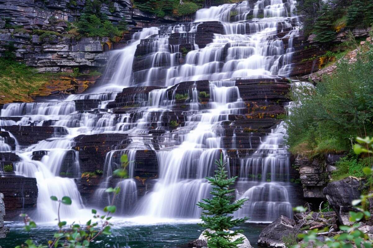 Explore Mokowanis Cascade Waterfall in Montana - Pocket Montana